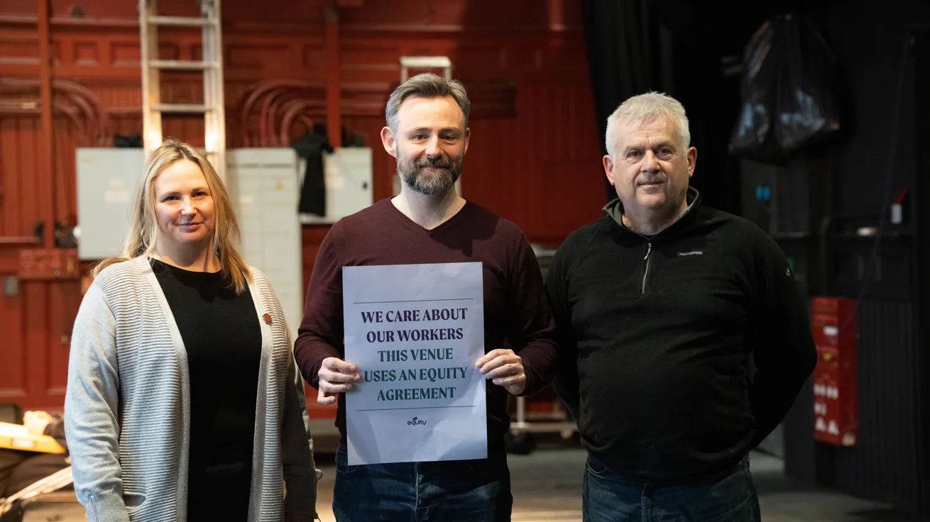 Union agreements secured with The Playhouse and In Your Space Circus